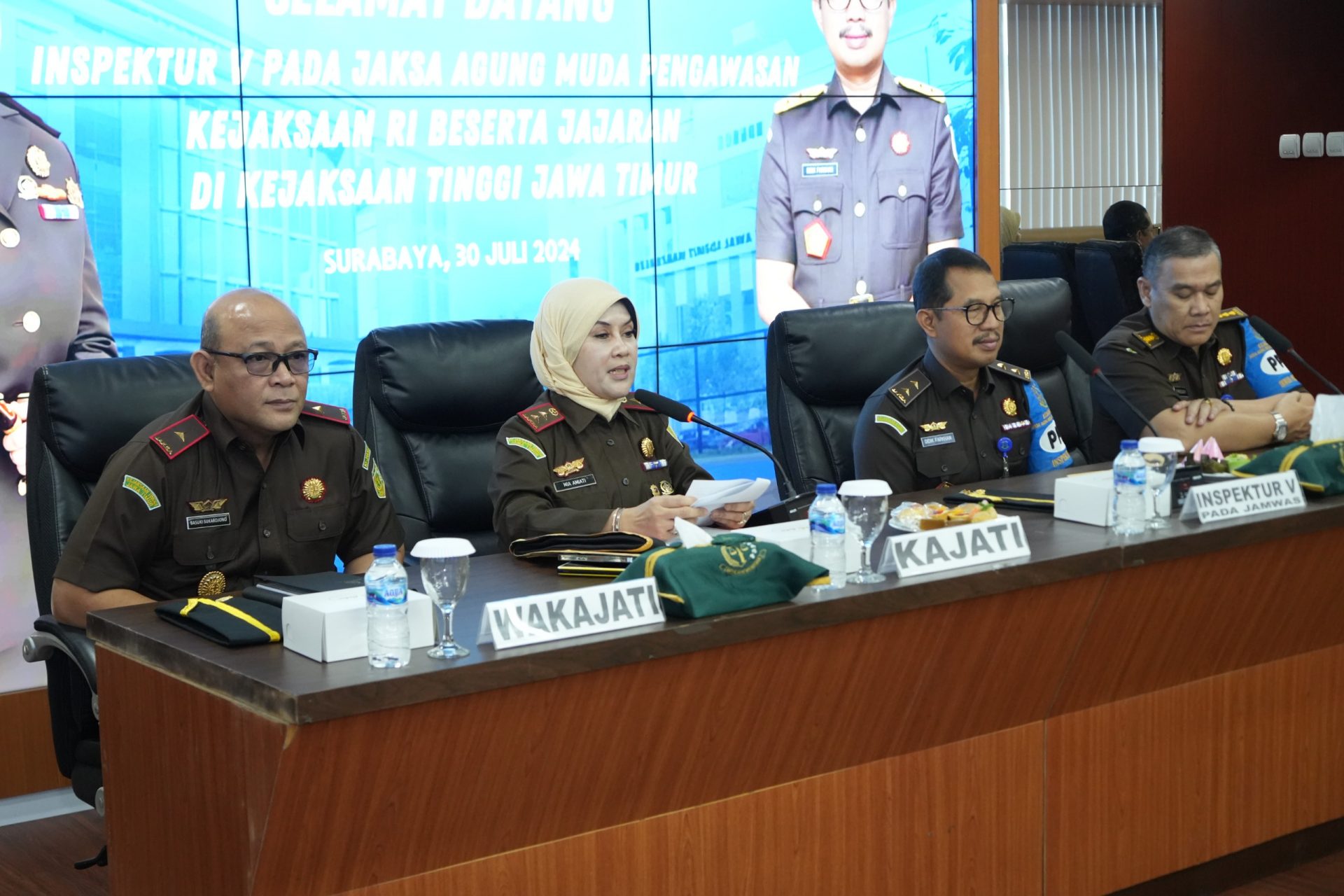 Inspeksi Pemantauan Oleh Inspektur V Pada Jaksa Agung Muda Pengawasan ...