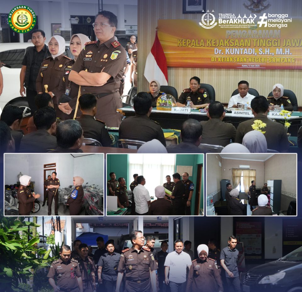 Kajati Jatim Kunjungi Kejari Sampang, Tegaskan Komitmen Pelayanan Hukum ...